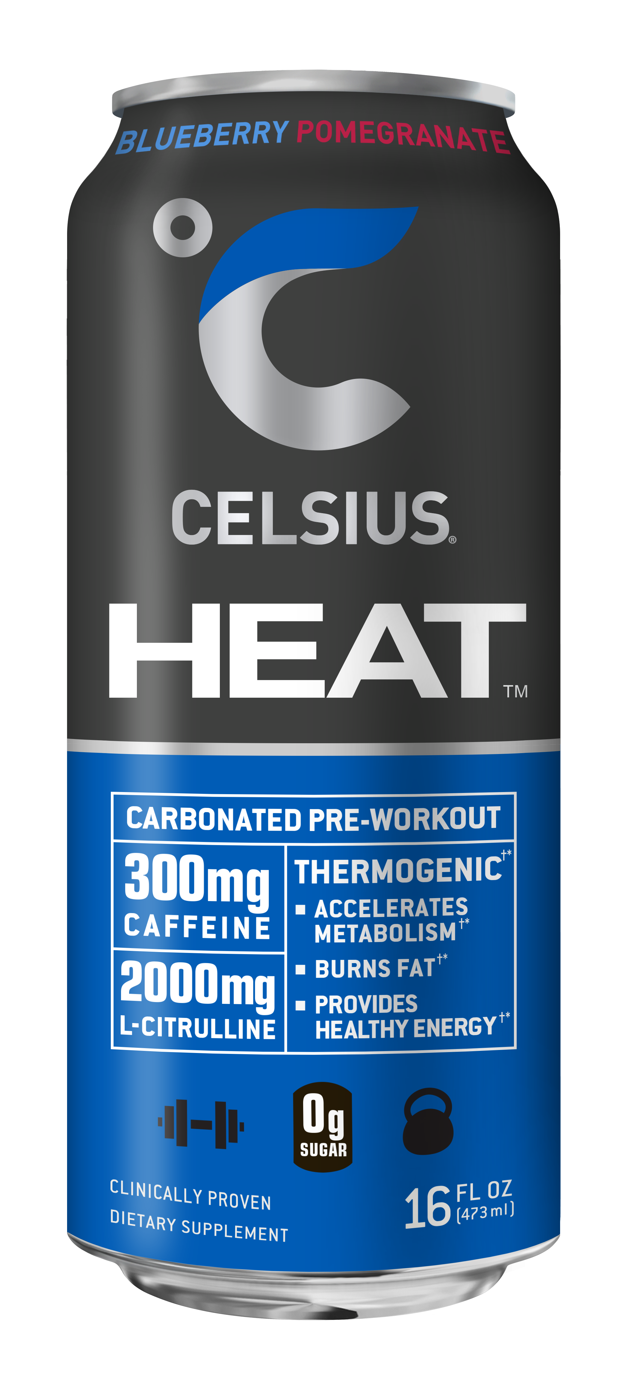 Celsius Heat Blueberry Pomegranate | Snackoree.com