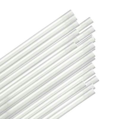 Sunset Drinking Straws 10.25" Wrapped Clear - 500 Count | Snackoree